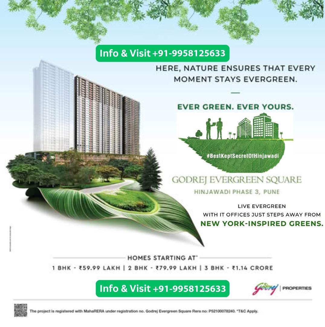 Location Map - Godrej Evergreen Square, Hinjawadi Phase 3 Pune